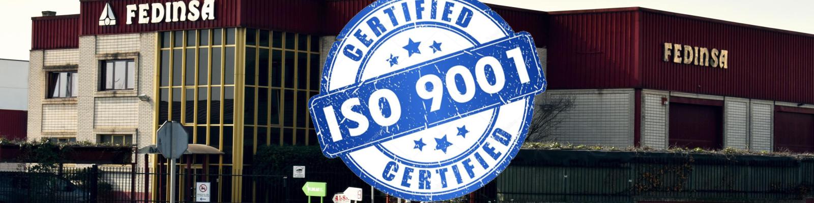 FEDINSA renueva el certificado ISO-9001 | fedinsa.com FEDINSA renueva el certificado ISO-9001 | fedinsa.com